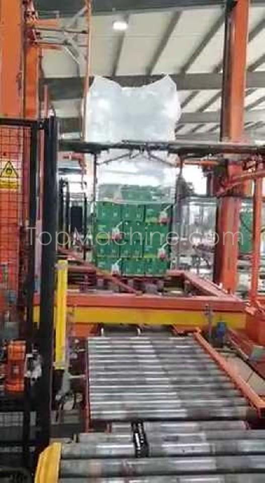 Used Palletizer & Pallet wrapper machines
