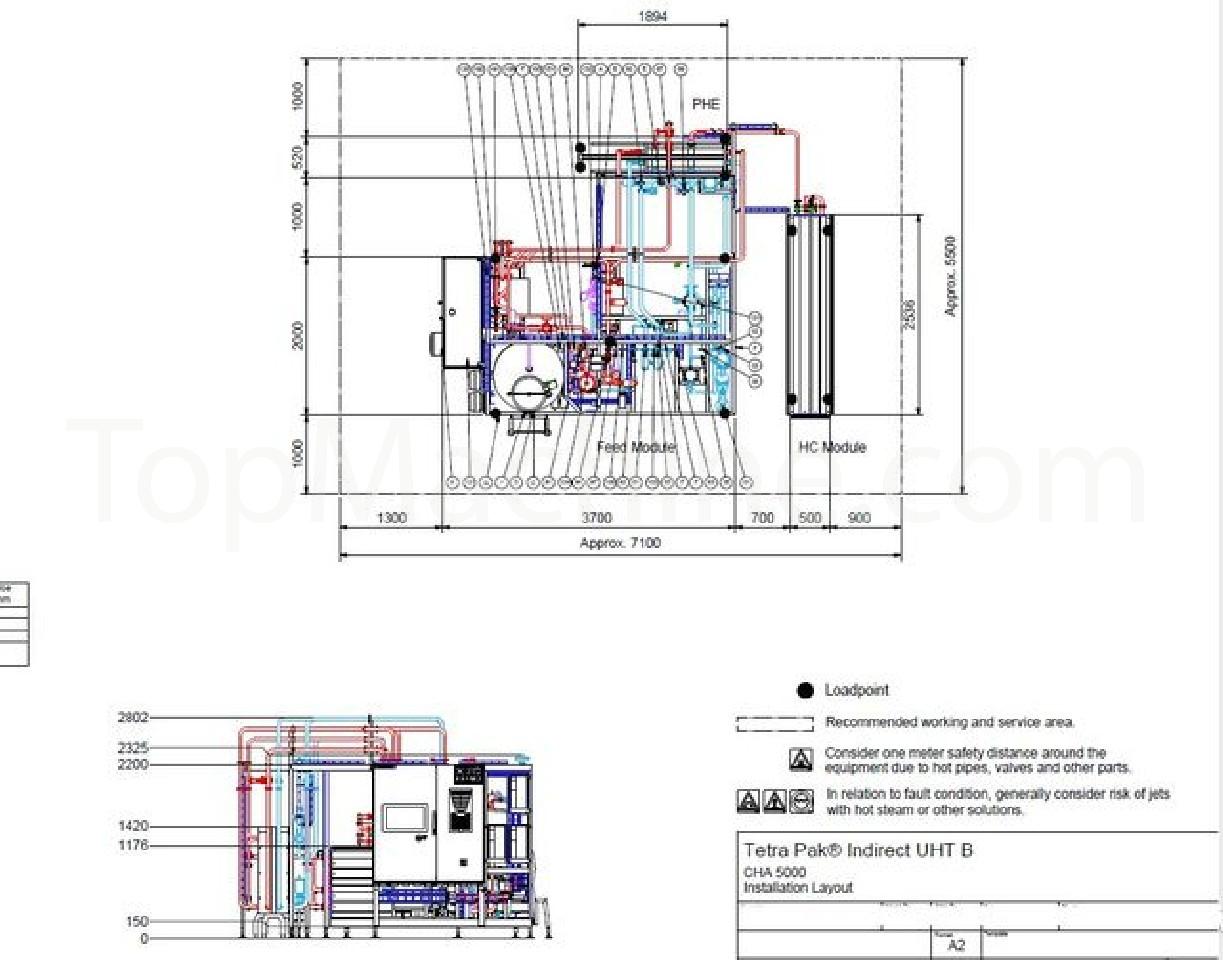 Tetra Pak Indirect UHT unit B usada en venta
